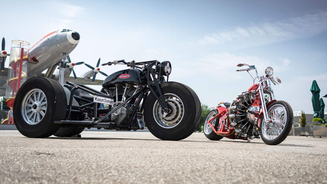 Gunbus 410 das größte fahrbare Motorrad der Welt - MOTORRADonline.de