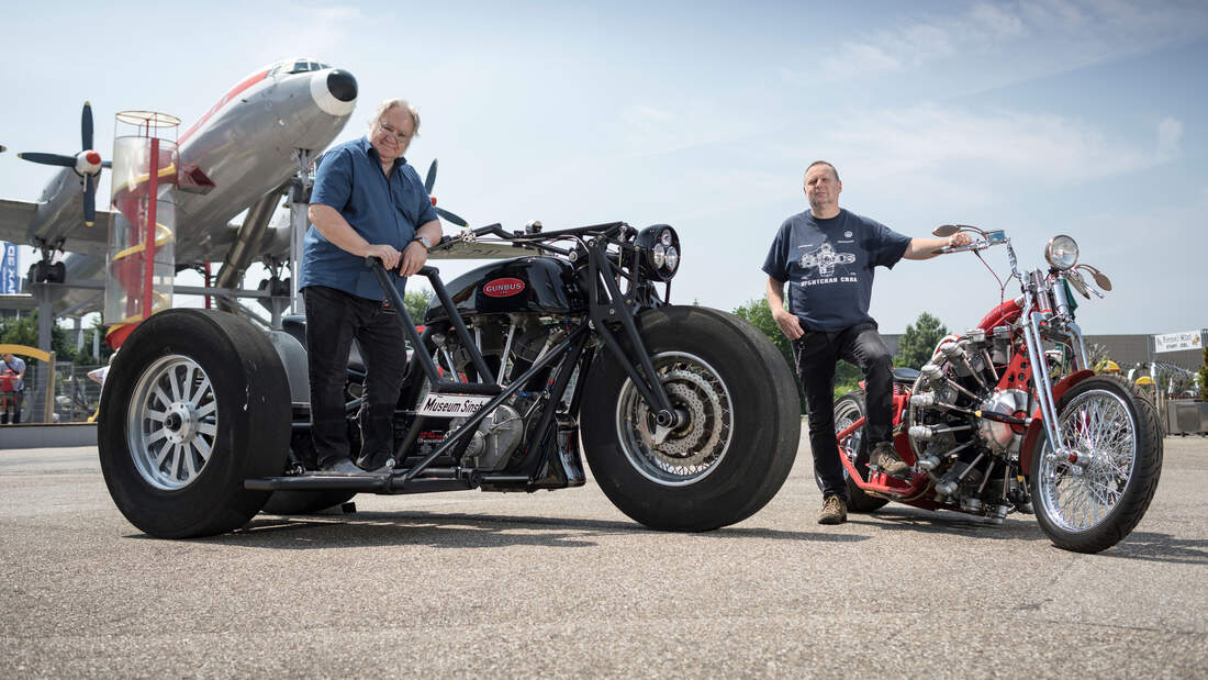 Gunbus 410 das größte fahrbare Motorrad der Welt - MOTORRADonline.de