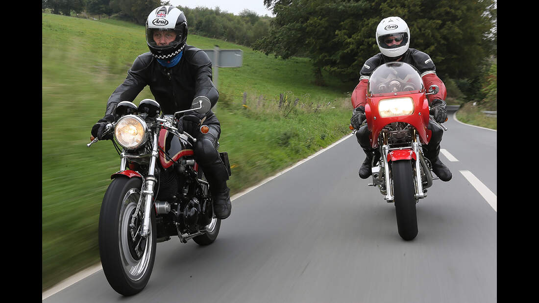 Auf Achse mit der Egli-Ducati 960 und Egli-Vincent 1000 | MOTORRADonline.de