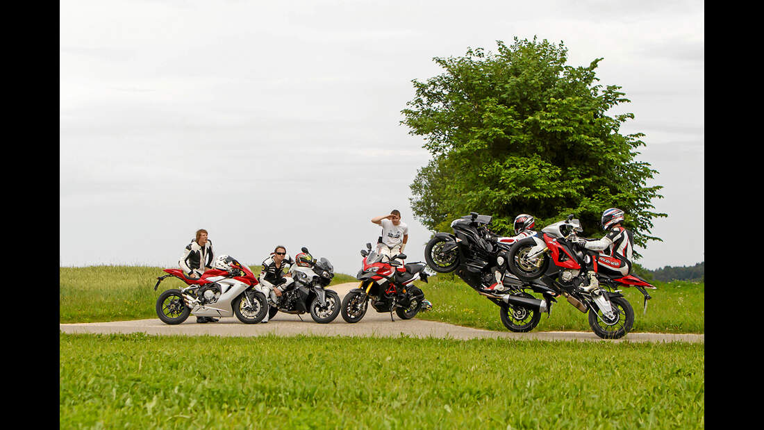 Motorräder mit viel PS im Vergleichstest | MOTORRADonline.de