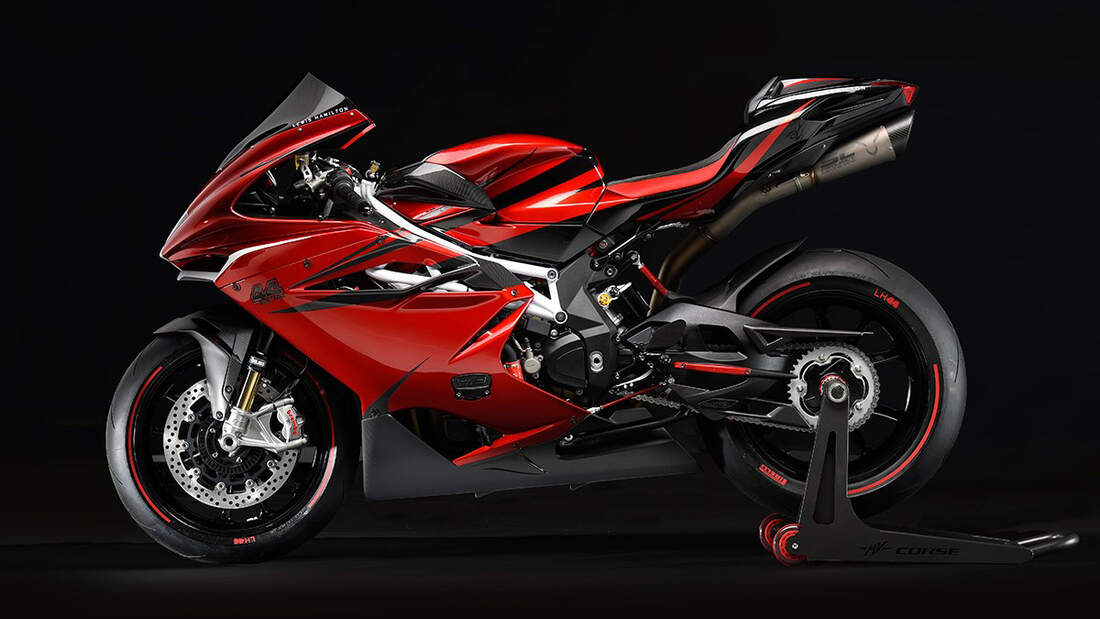 Sondermodell von Lewis Hamilton und MV Agusta - MV Agusta F4 LH44 ...