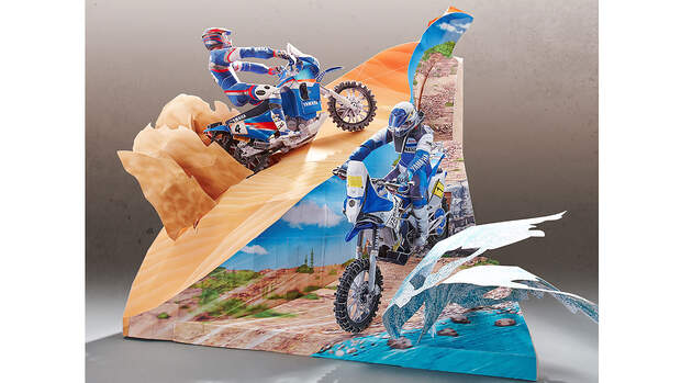 Yamaha Paper Crafts Motorrad-Kunstwerke aus Papier | MOTORRADonline.de