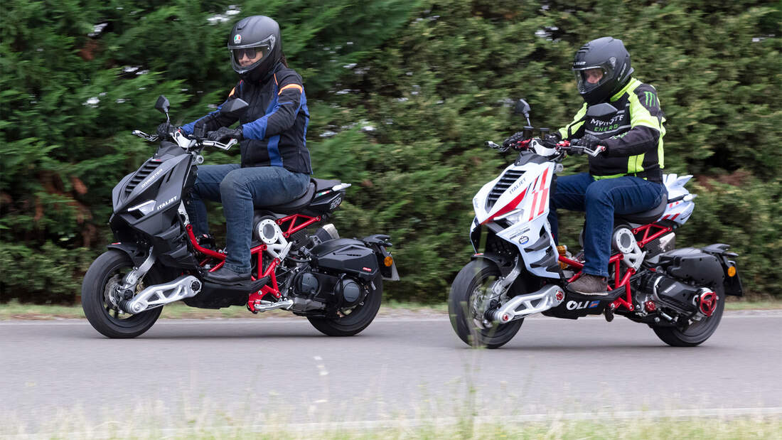Italjet Dragster 300 & 125 Gresini Edition im Test