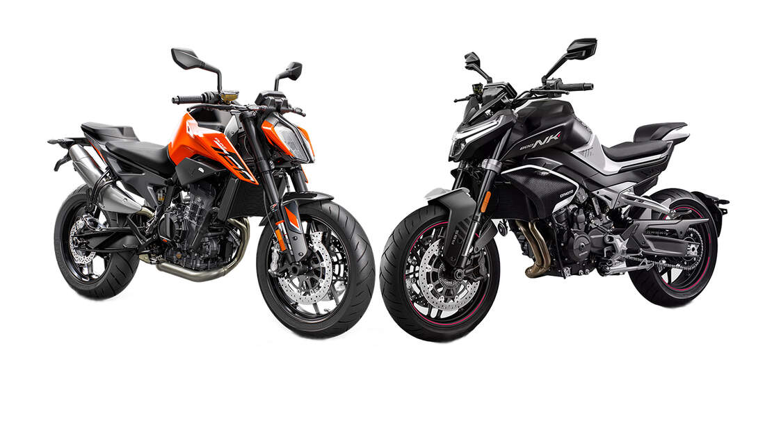 KTM 790 Duke und CFMoto 800 NK im Vergleich: Pro & Contra