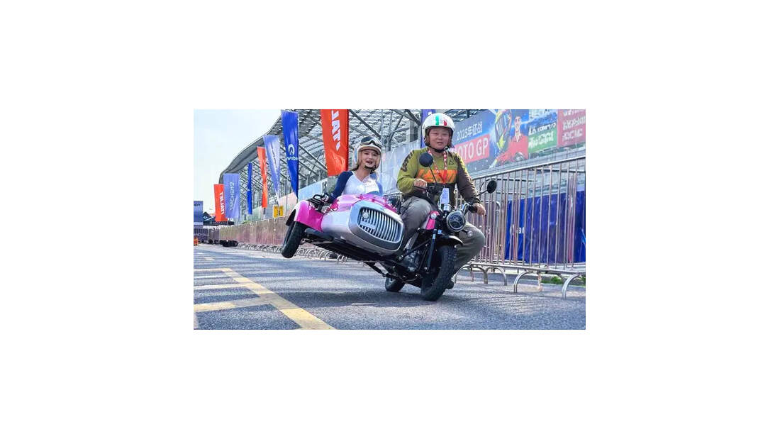 Retro-Mini-Bike als Gespann: Jincheng Wukong Sidecar-Version