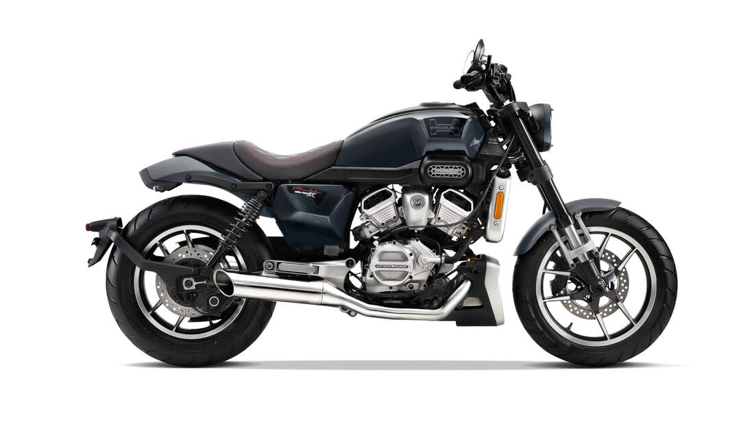 Neue Hyosung GV 125 X: Muscle-Bobber mit 125er-V2