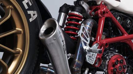 Ducati 749 als Café Racer aus der Kalapea Garage