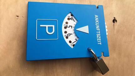 Parkscheibe für Motorrad und Roller: Spezial-Lösungen