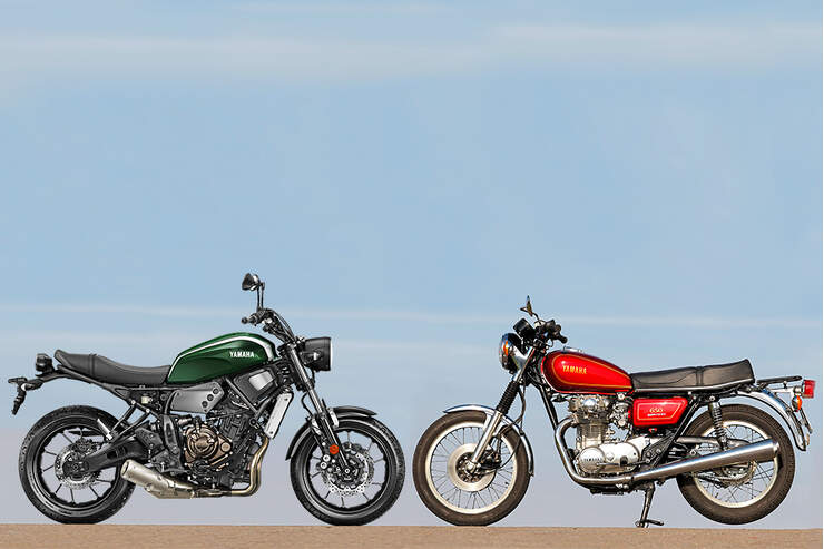 Verwandschaft Yamaha XS 650 und XSR 700 | MOTORRADonline.de